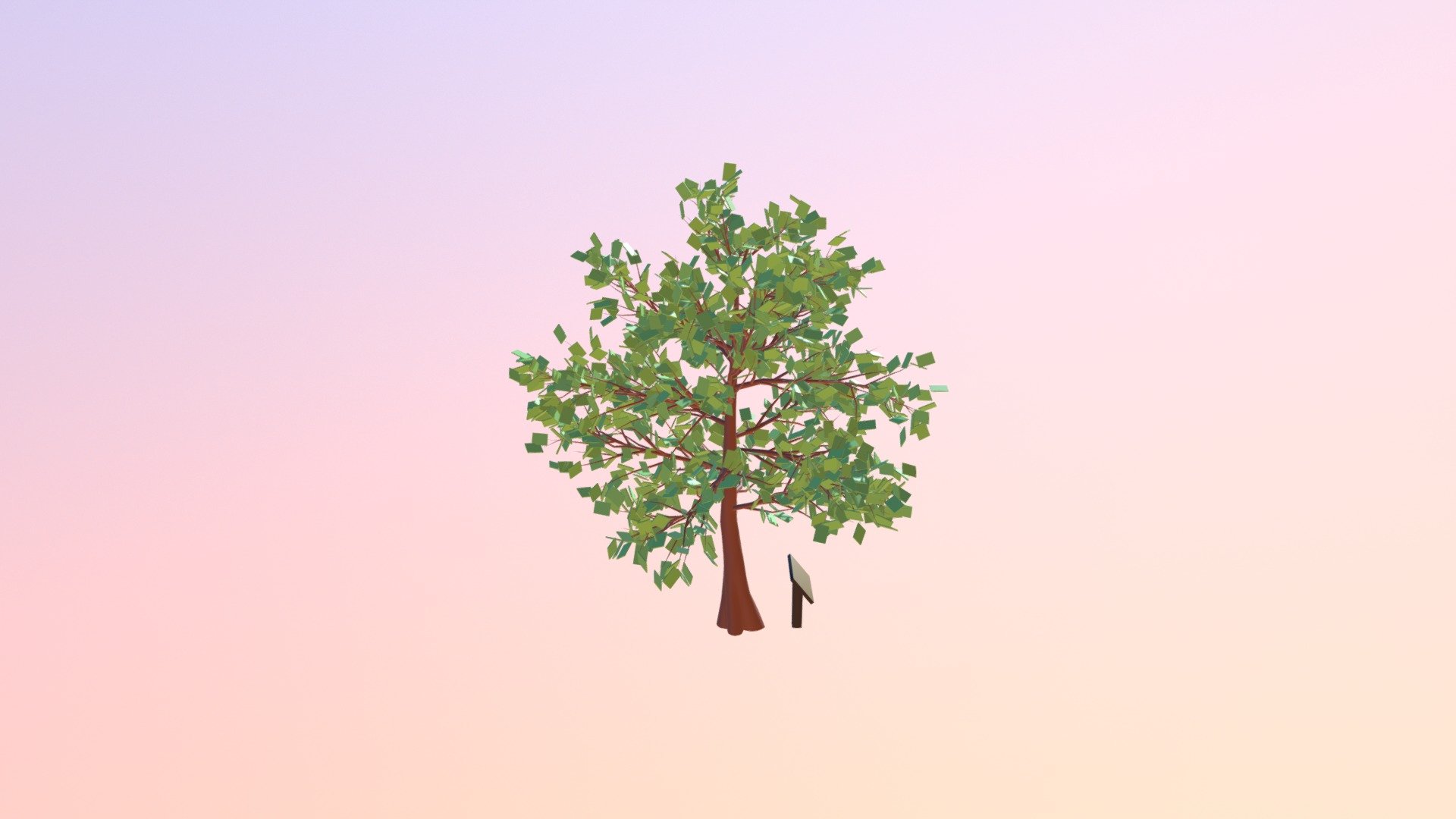 Legacy Tree Plaque - 3D model by koolninja [6753366] - Sketchfab