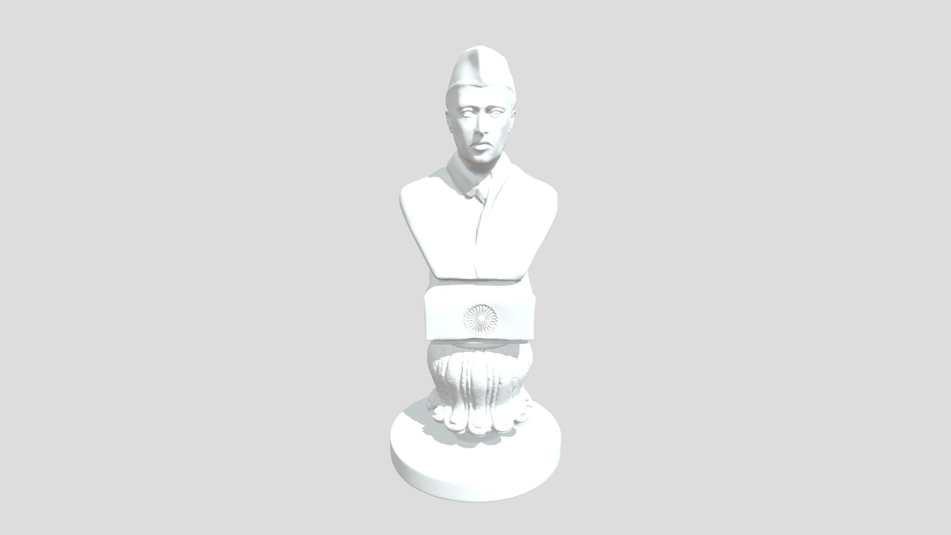 Jawaharlal nehru - 3D model by vino1516b [67552b1] - Sketchfab