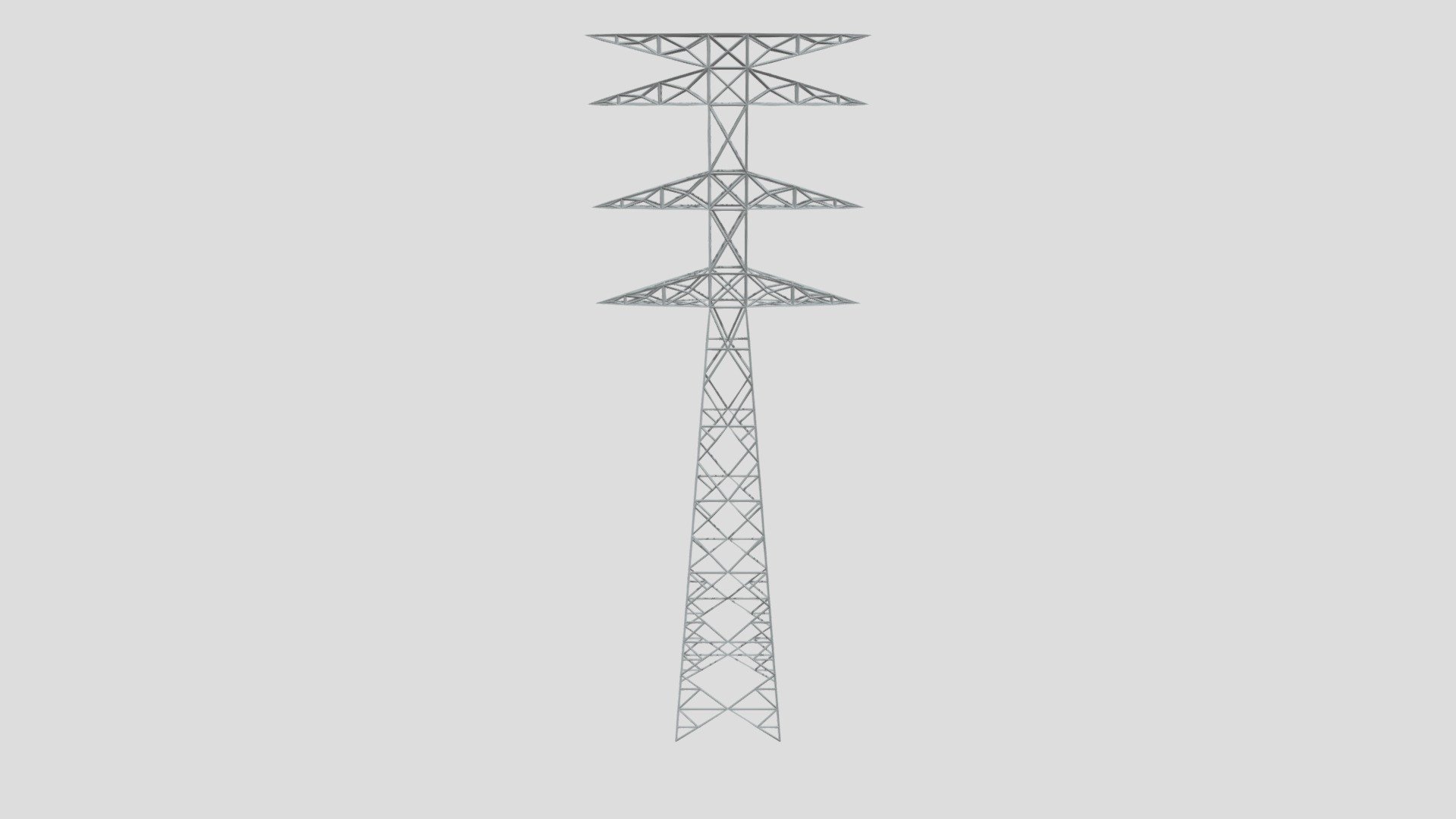 400Kv Transmission Tower Low Poly Model - Download Free 3D model by manh21 [675553d] - Sketchfab