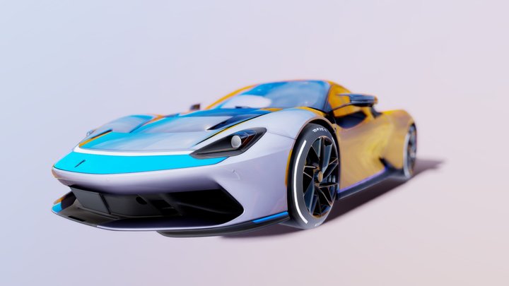 Hypercar 3D models - Sketchfab