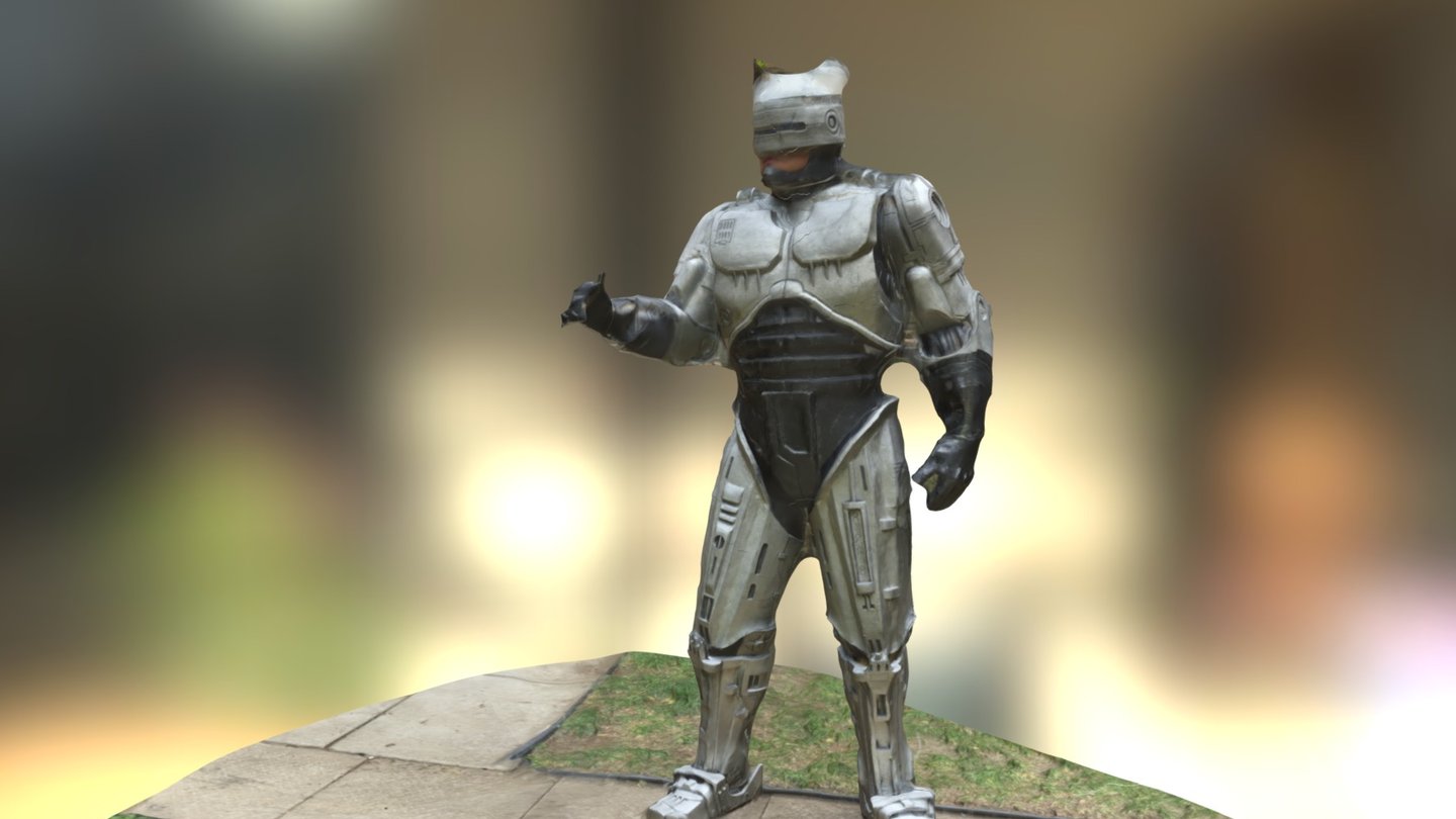 Robocop scan - 3D model by minikin (@colcampbell) [6756f0b] - Sketchfab