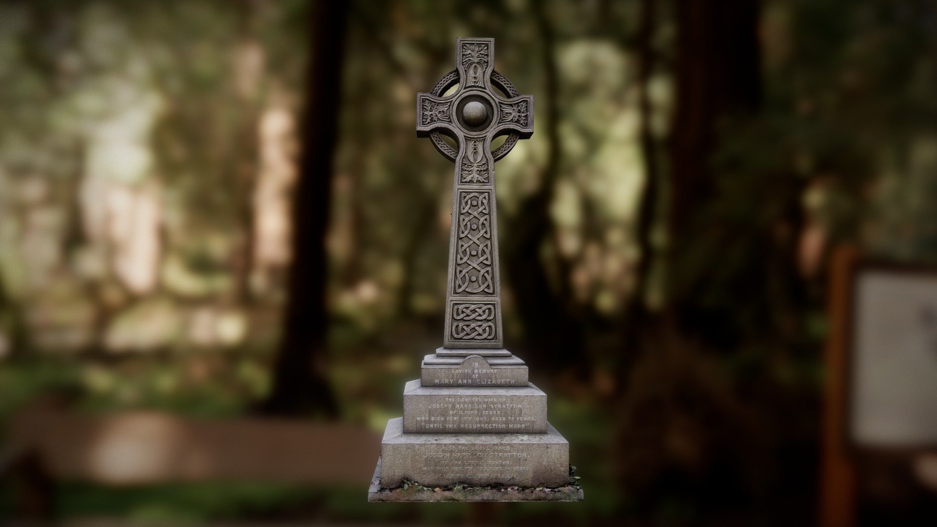 Low-poly grave stone - Buy Royalty Free 3D model by UnicoProduction ...