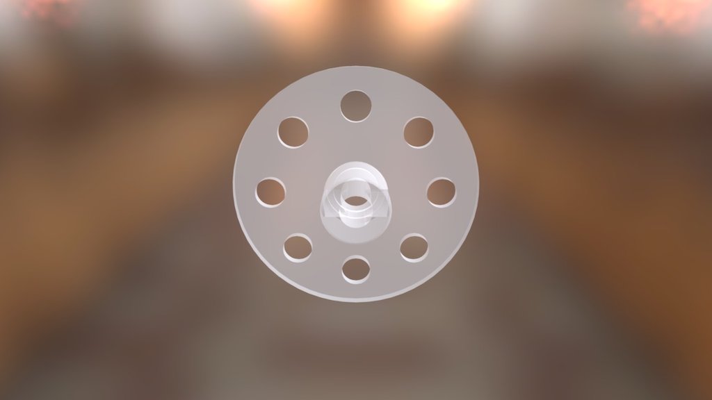 Bushwheel, 8 hole - 3D model by Drew Dunderman (@dundy16) [6757d6c ...