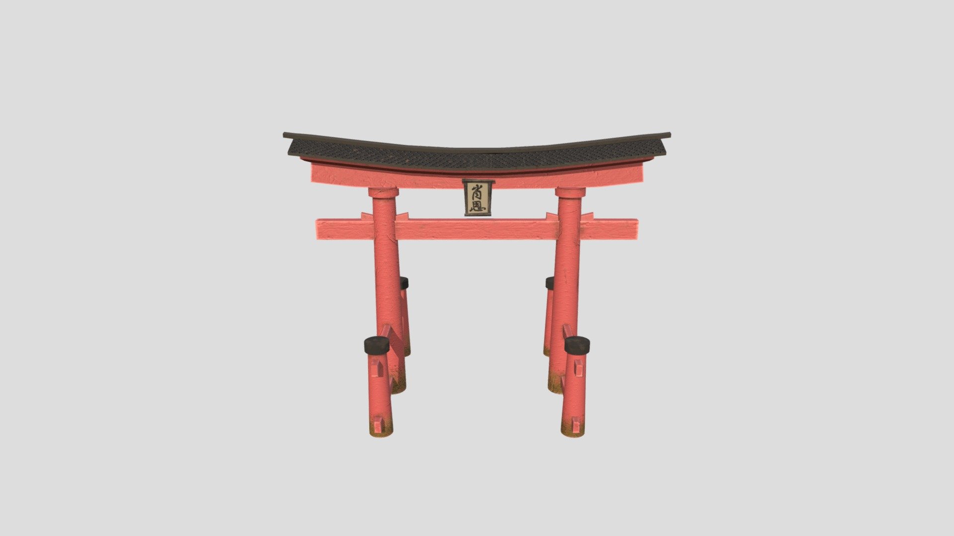 Torri Gate - 3D model by sean_coll [675827c] - Sketchfab