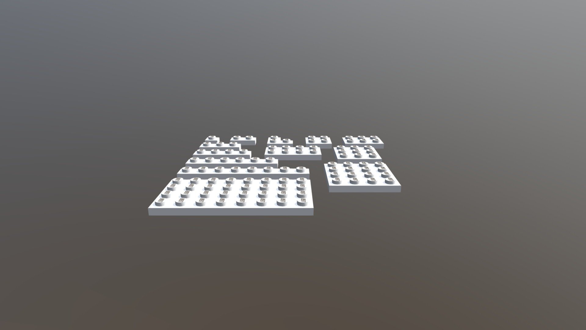 LEGO Plates - 3D model by bkstudios [6758487] - Sketchfab
