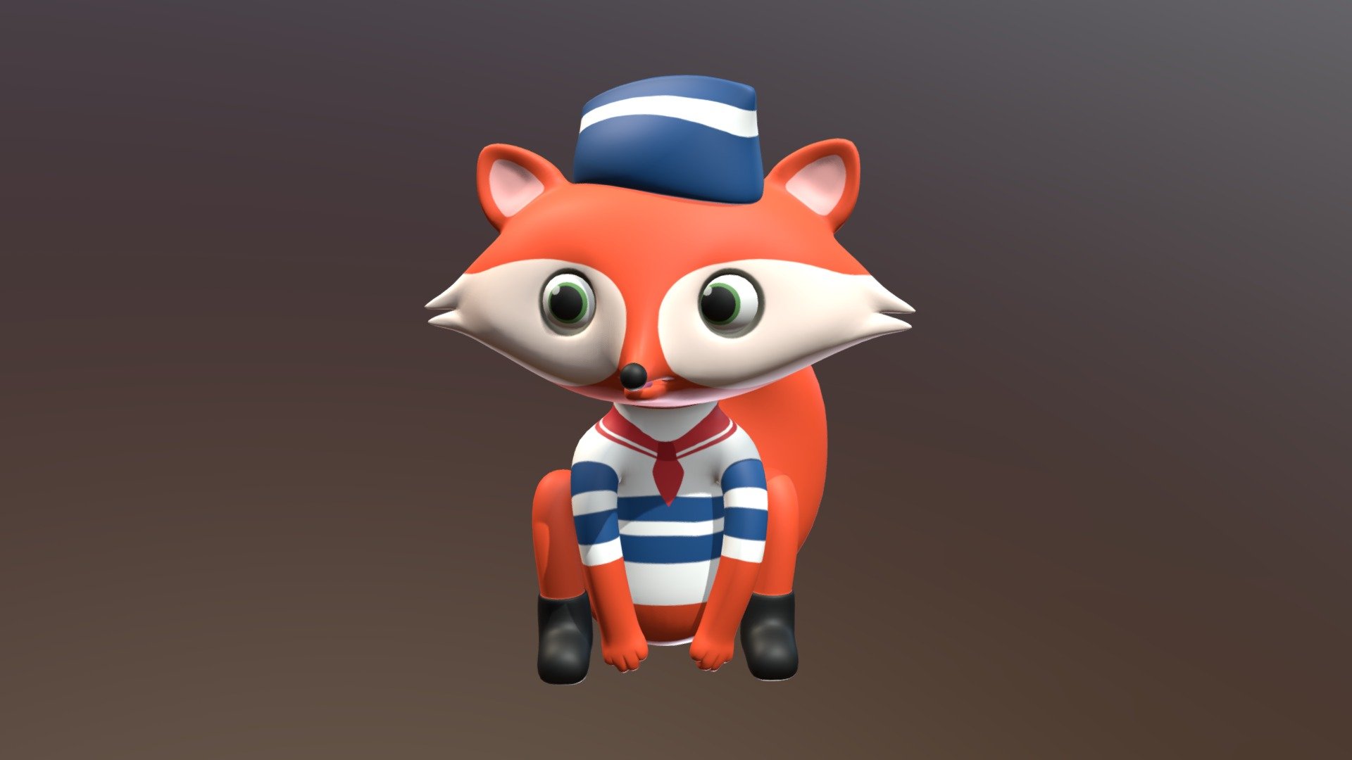Fox AR - 3D model by FilonovArt [6758e0a] - Sketchfab