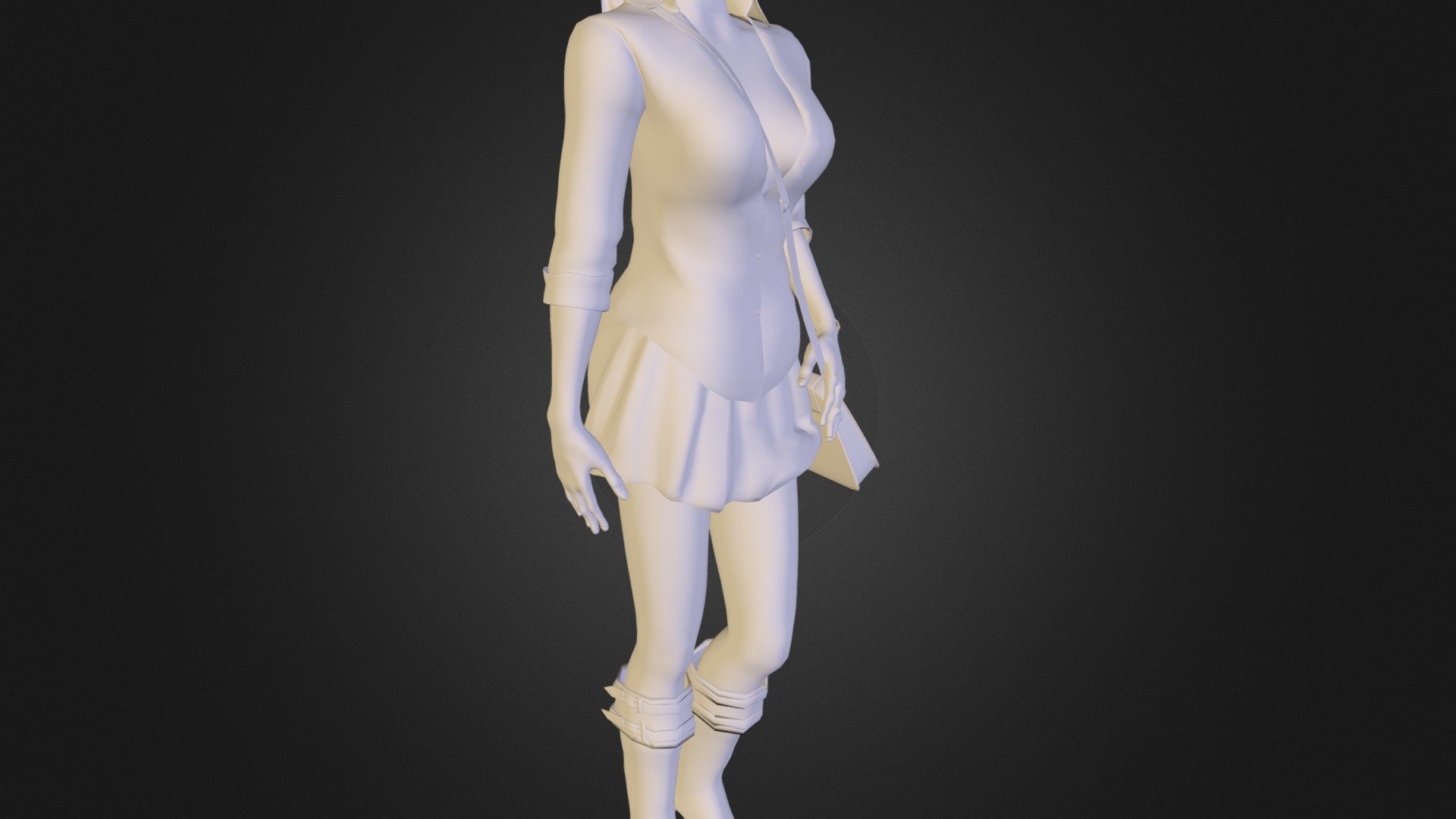 female character - 3D model by rakibhasan [6758ebe] - Sketchfab