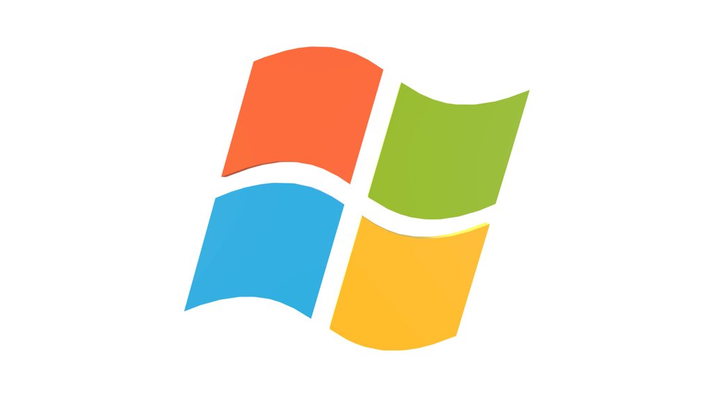 Windows XP Logo Professional - A 3D model collection by sysloops ...