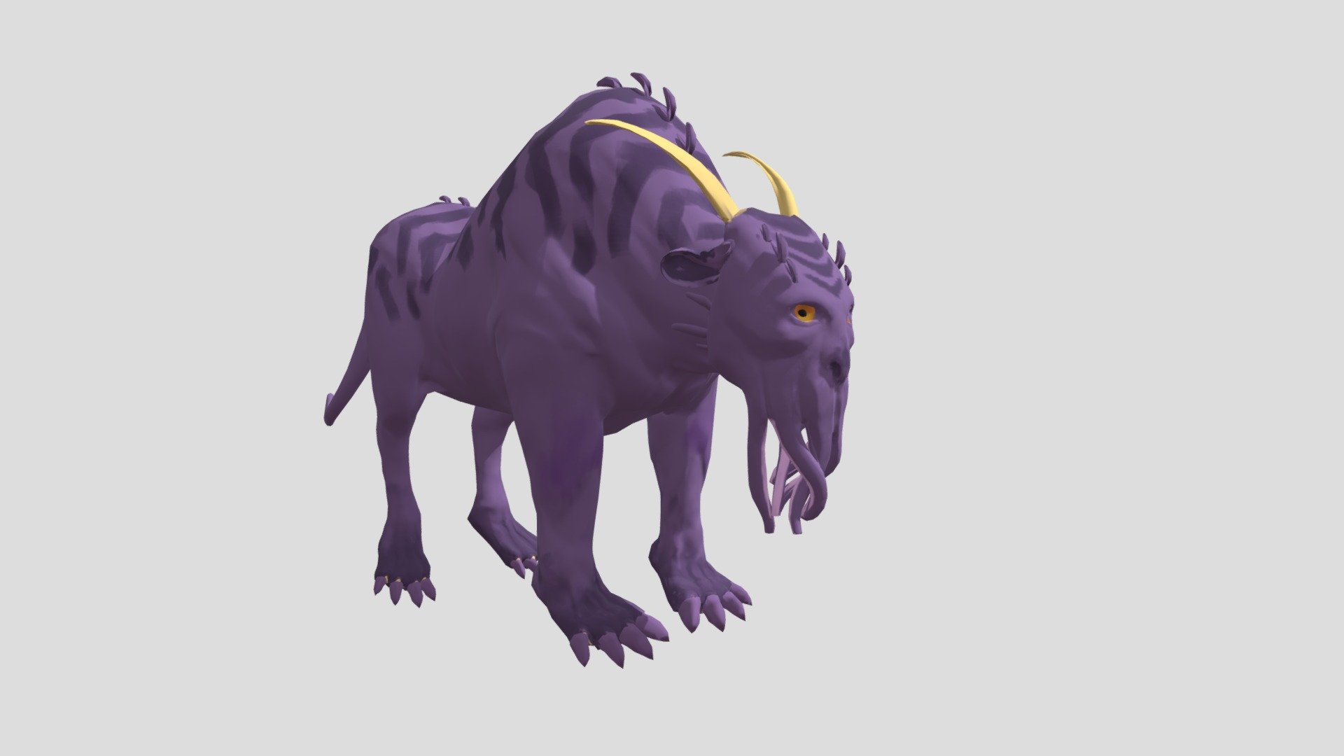Cute Creature - 3D model by alphaolink [675b20b] - Sketchfab
