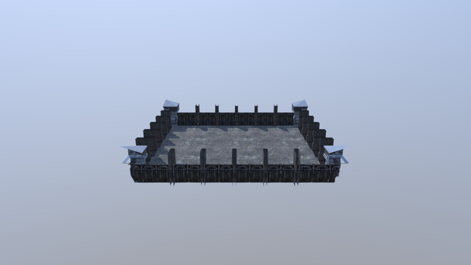 Simple Arena (VR test object) - 3D model by makit3d [675b951] - Sketchfab