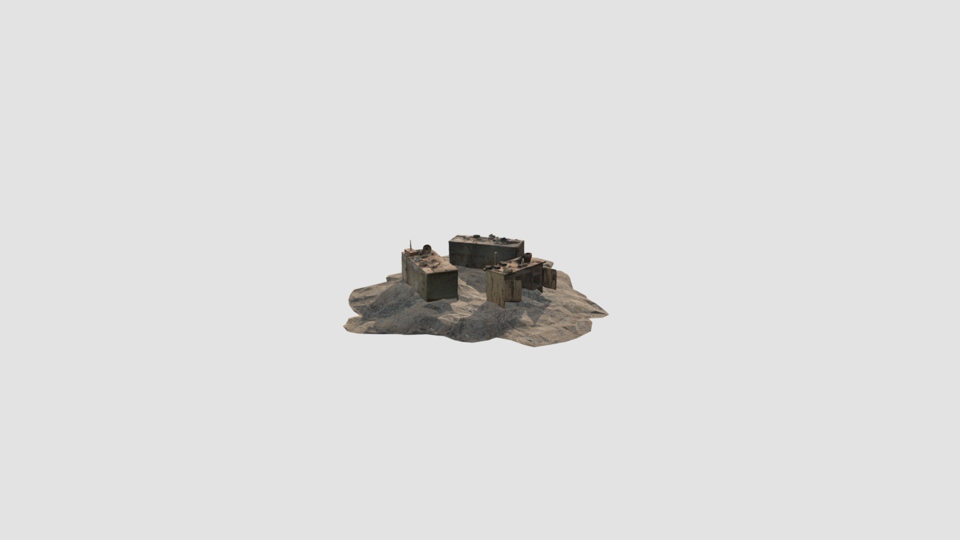 rubble - Buy Royalty Free 3D model by Evermotion [675bfb3] - Sketchfab ...