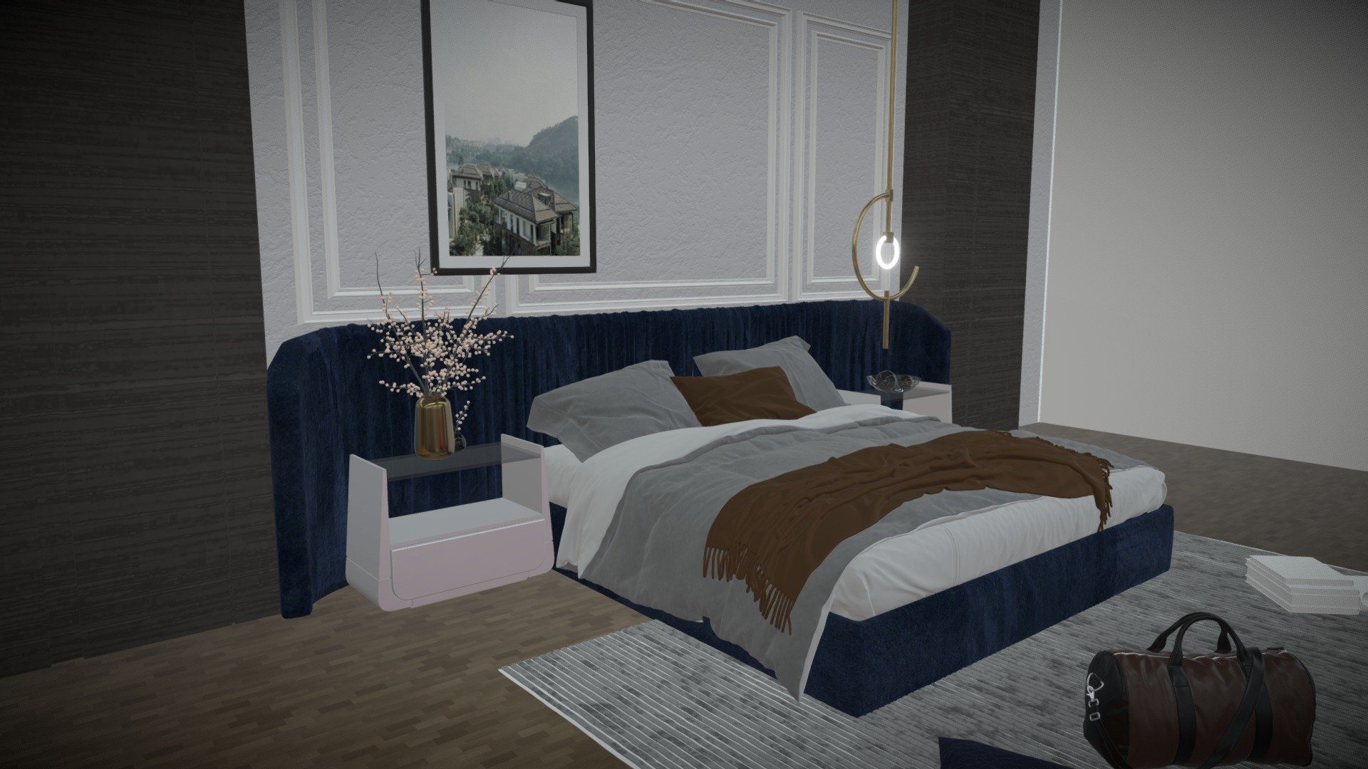 Master Bedroom - Download Free 3D model by laithodeh3 [675ee7d] - Sketchfab