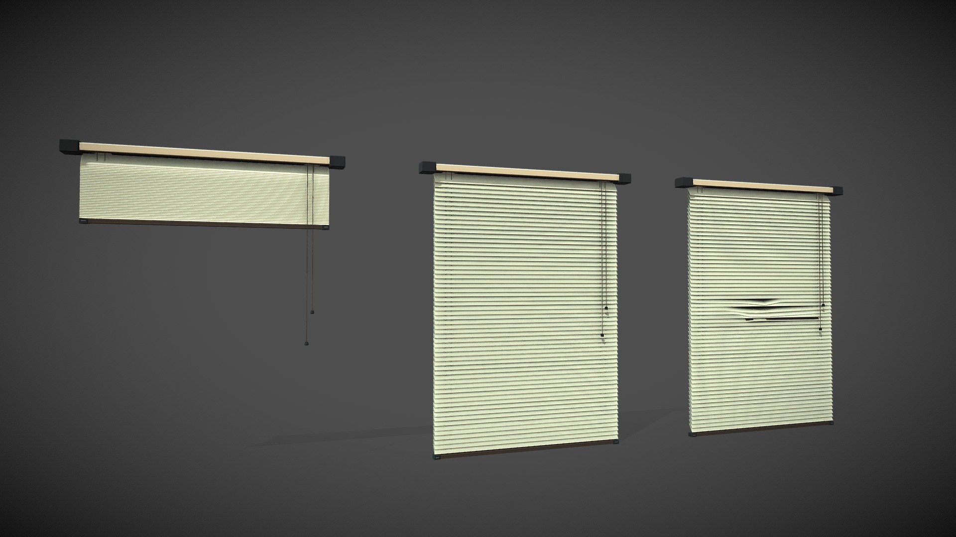 Window Blind - 2MB - Download Free 3D model by Mehdi Shahsavan ...