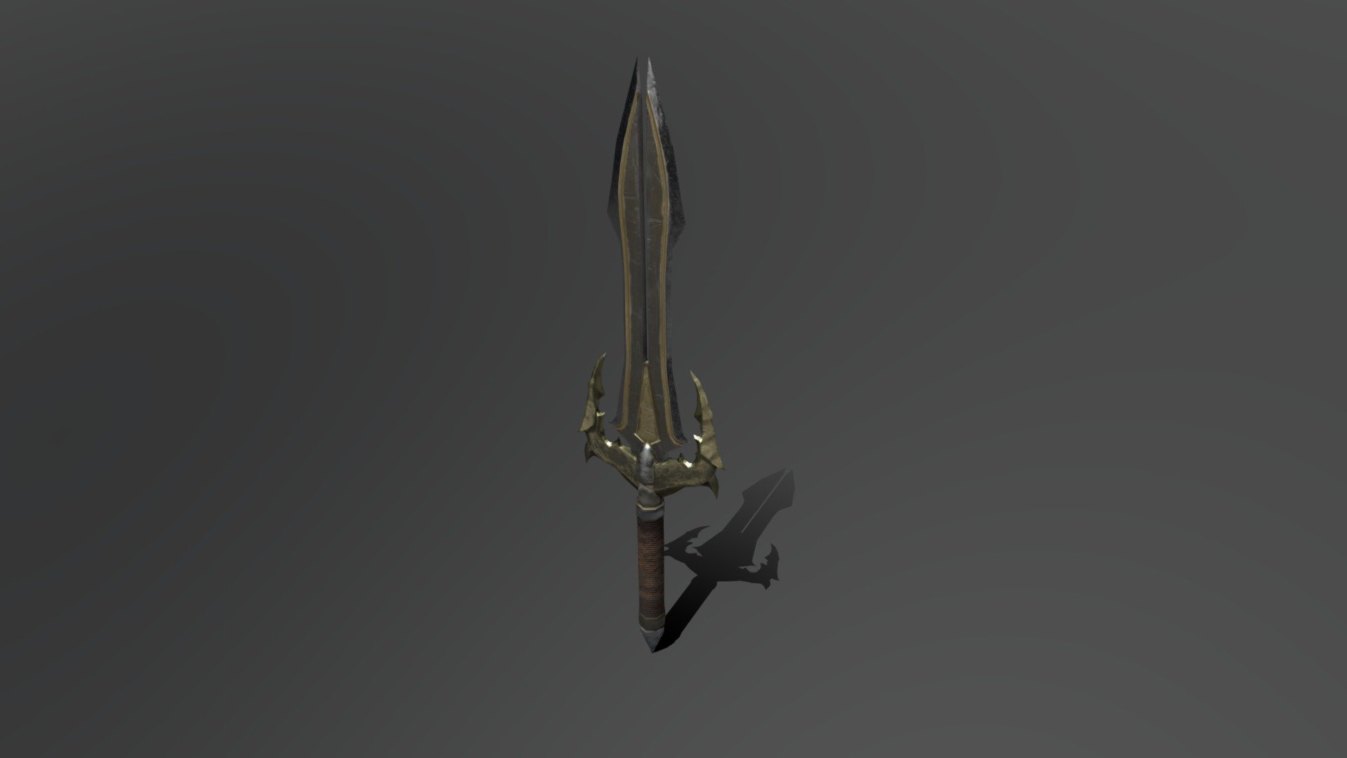 Dagger_2_lowpoly - 3D model by Grim Sinner (@grim_sinner) [6760c33 ...