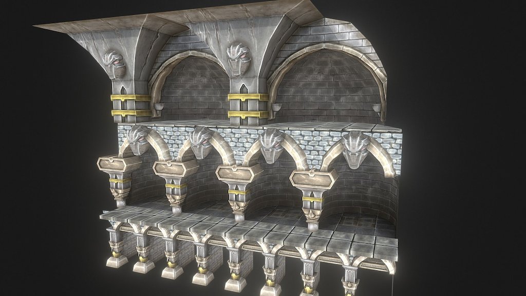 Stone Modular Arches - 3D model by lazaro_diaz [6761906] - Sketchfab