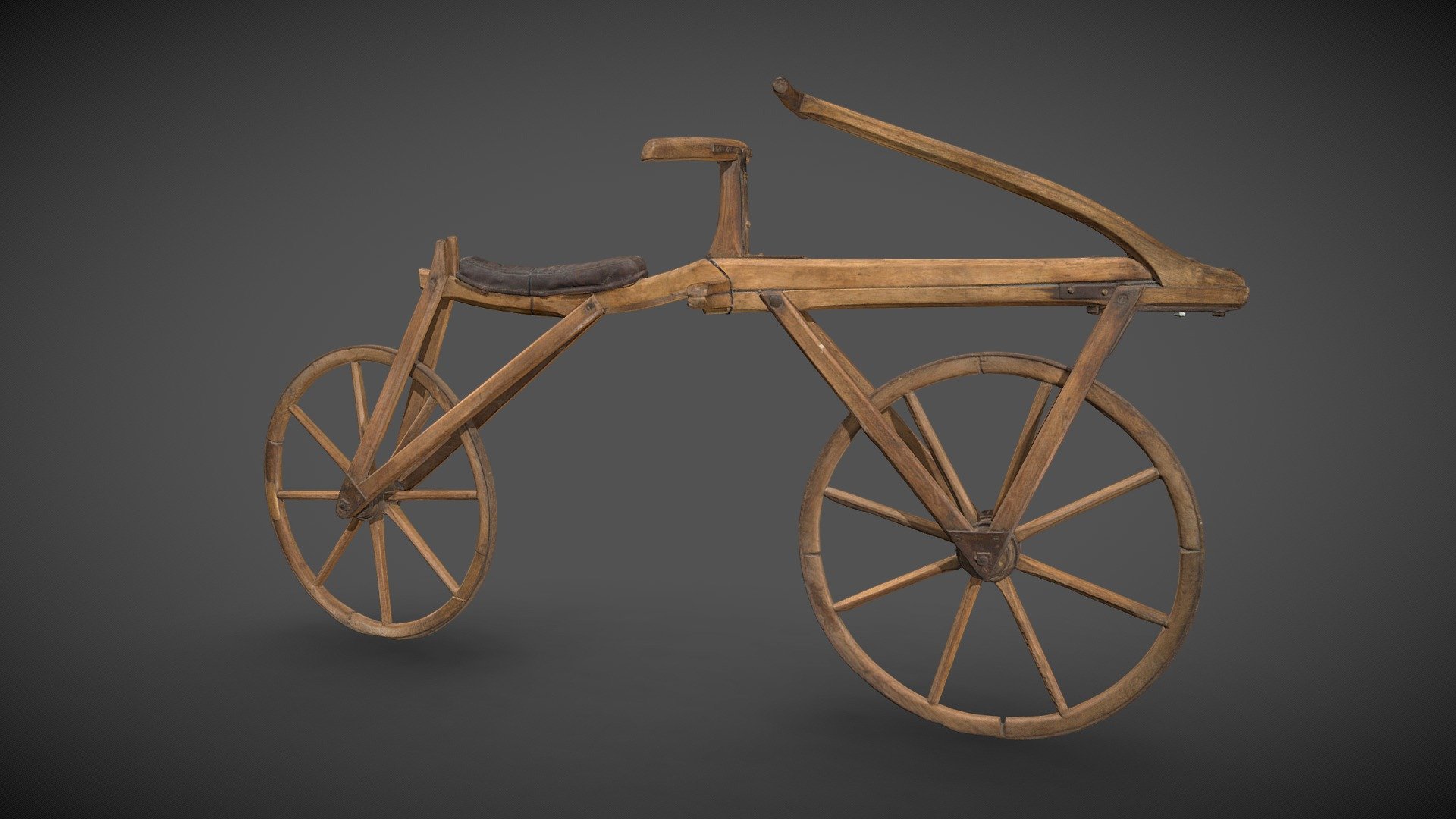 Draisienne - Download Free 3D model by Alienor.org, Conseil des musées (@alienor.org) [6761cdf ...