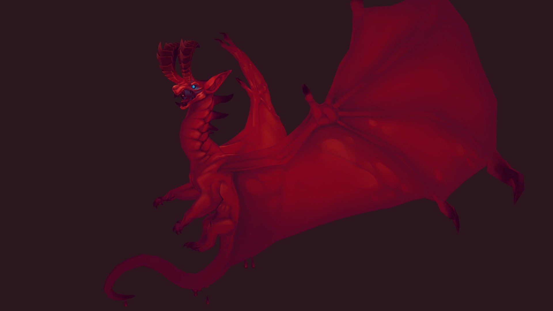 Blood Dragon - 3D model by Nyxzilla [676486a] - Sketchfab