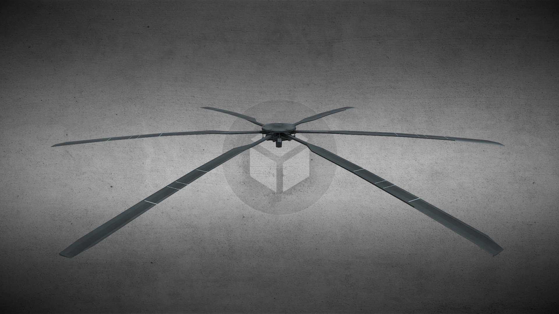 Helicopter Rotor - Download Free 3D model by Elite Big Speakerman ...