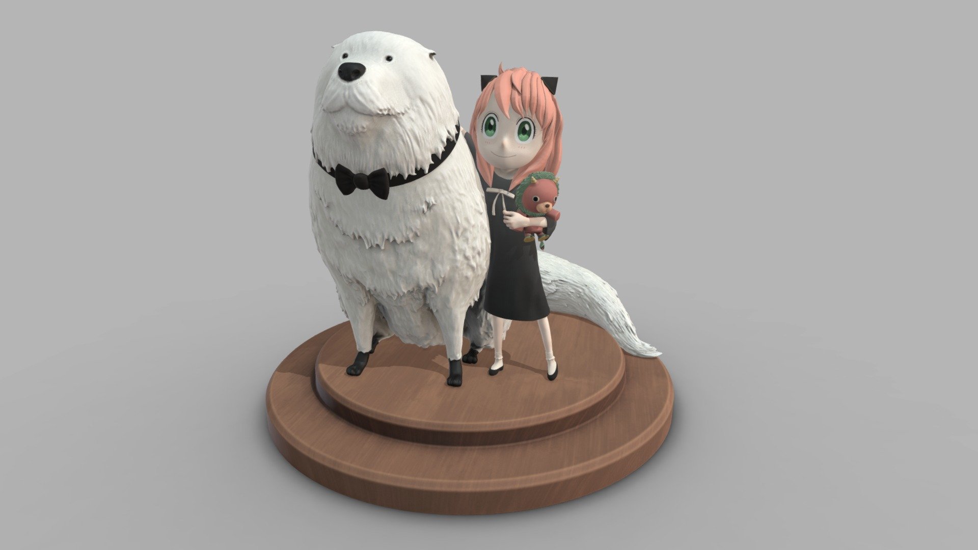 Anya Forger (Spy x Family FanArt) - Download Free 3D model by PhixerArt ...