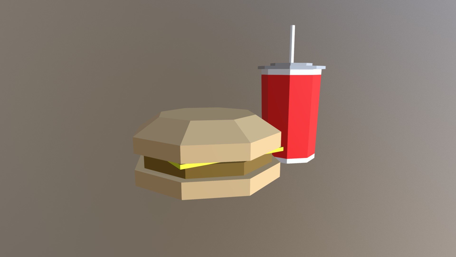 Fast Food - 3D model by jakemakesgames [676700e] - Sketchfab