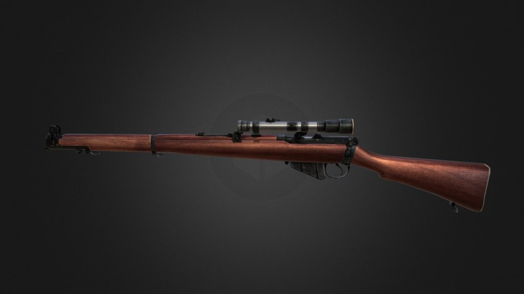SMLE_No_1_MkIII - 3D model by AoTian [676879b] - Sketchfab