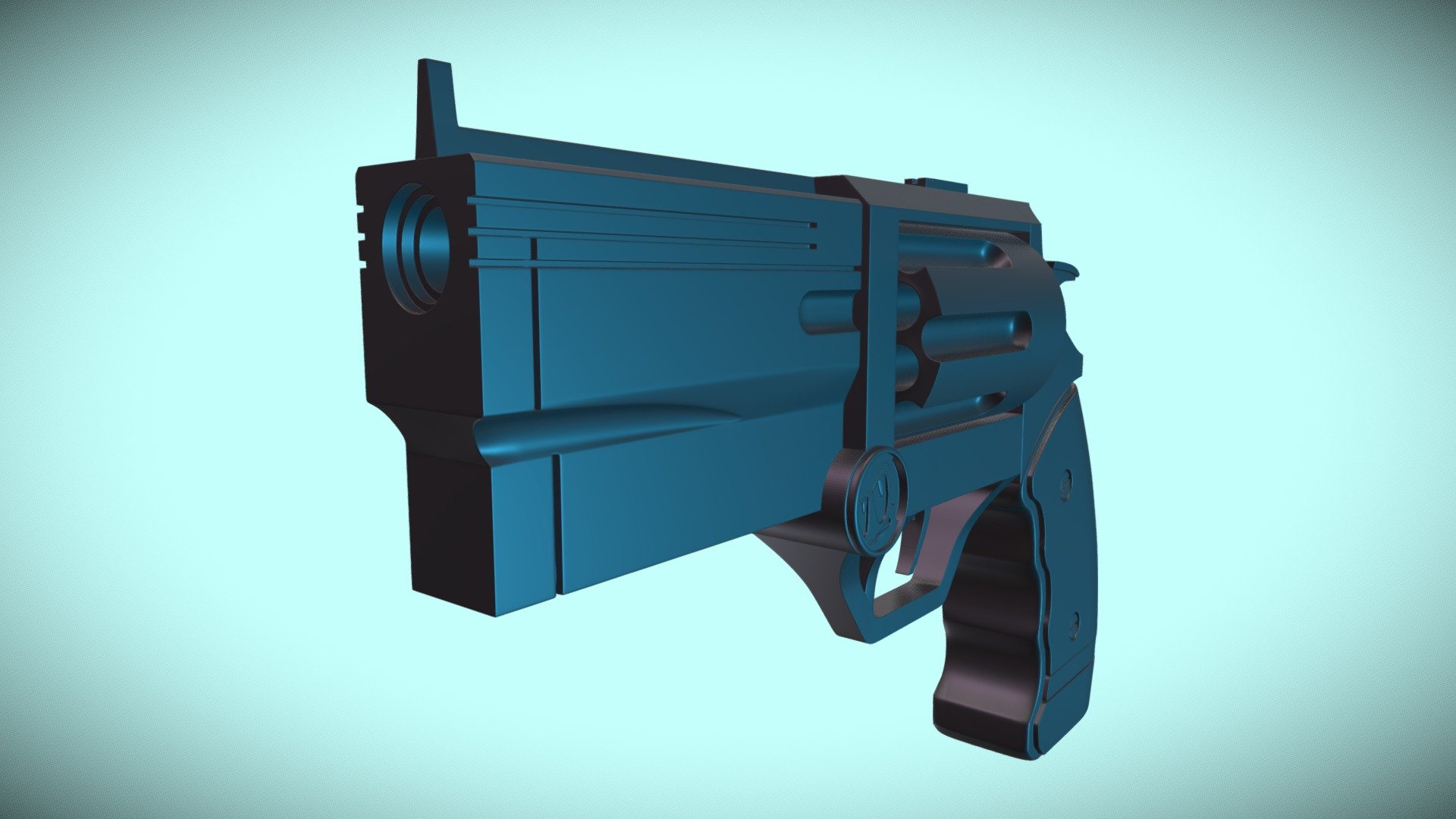 Revolver - Download Free 3D model by Spacca [6769292] - Sketchfab