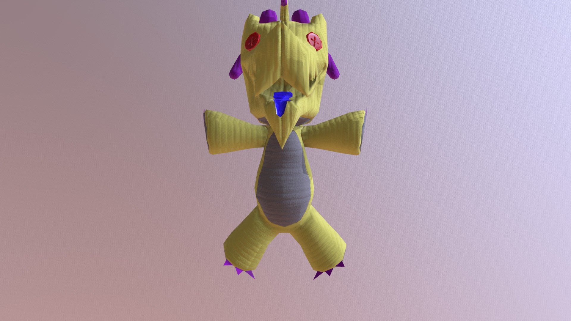 plushy dragon - 3D model by LarckDrakengold [67694b1] - Sketchfab