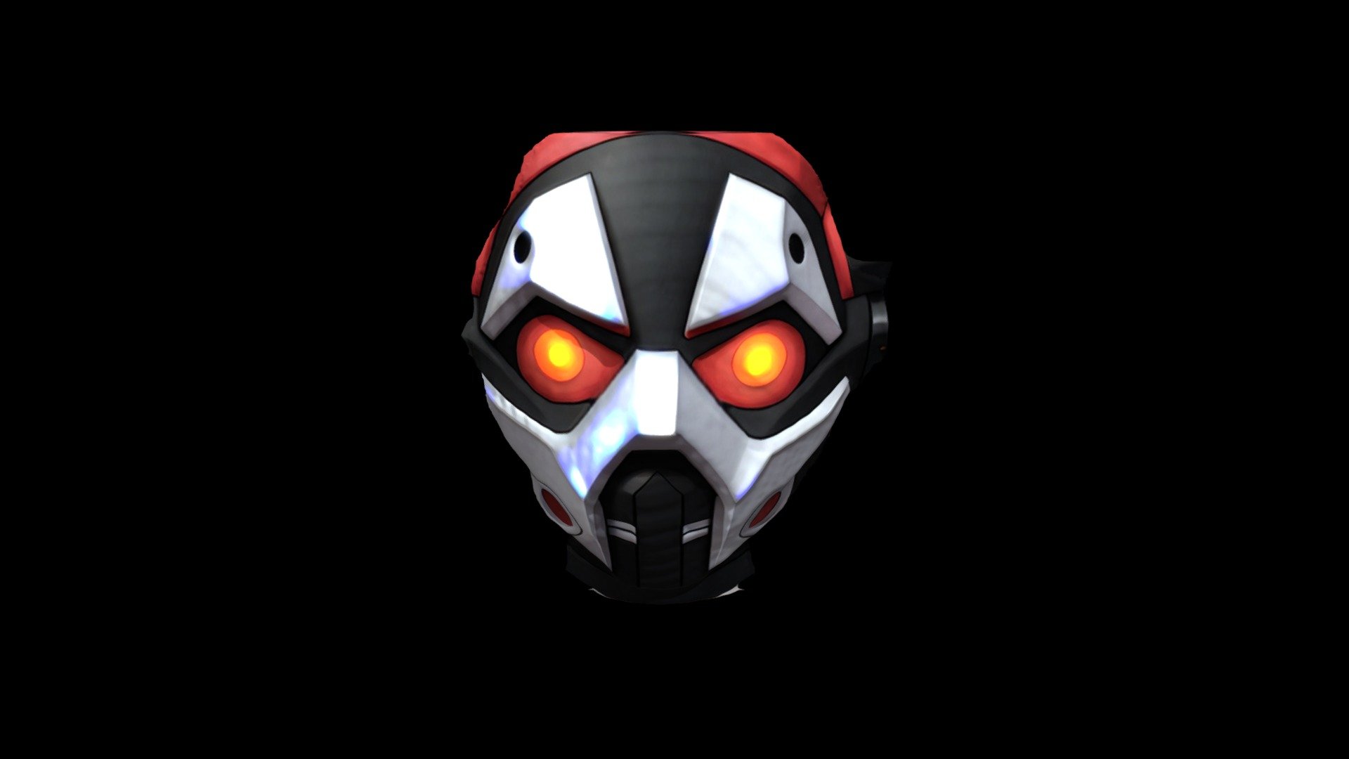 Helmet Mask Robot Cartoon 1580 - Download Free 3D model by klrxyz ...