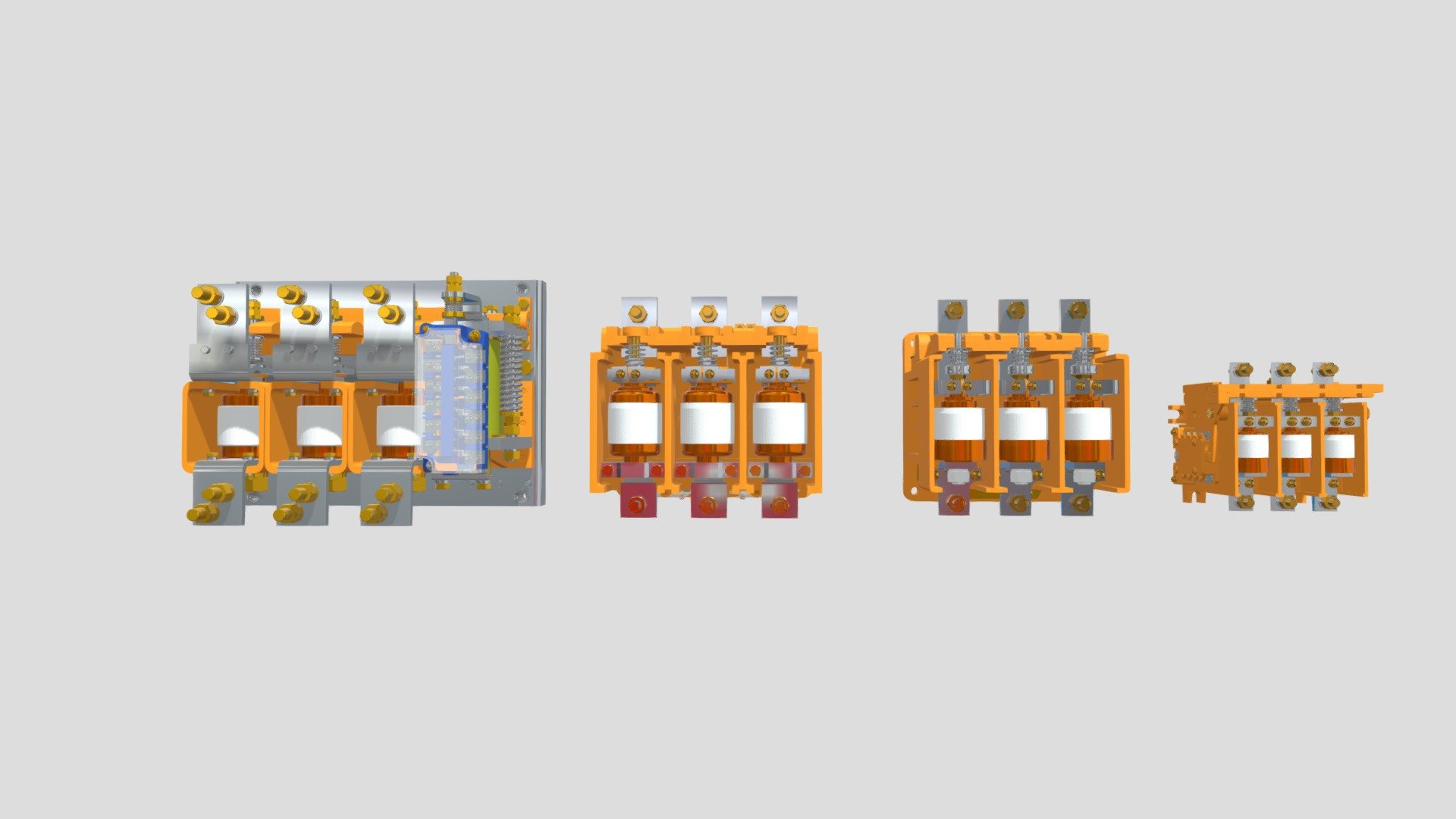 CKJ5 Vacuum AC Contactor - 3D model by cncelectric [676a885] - Sketchfab