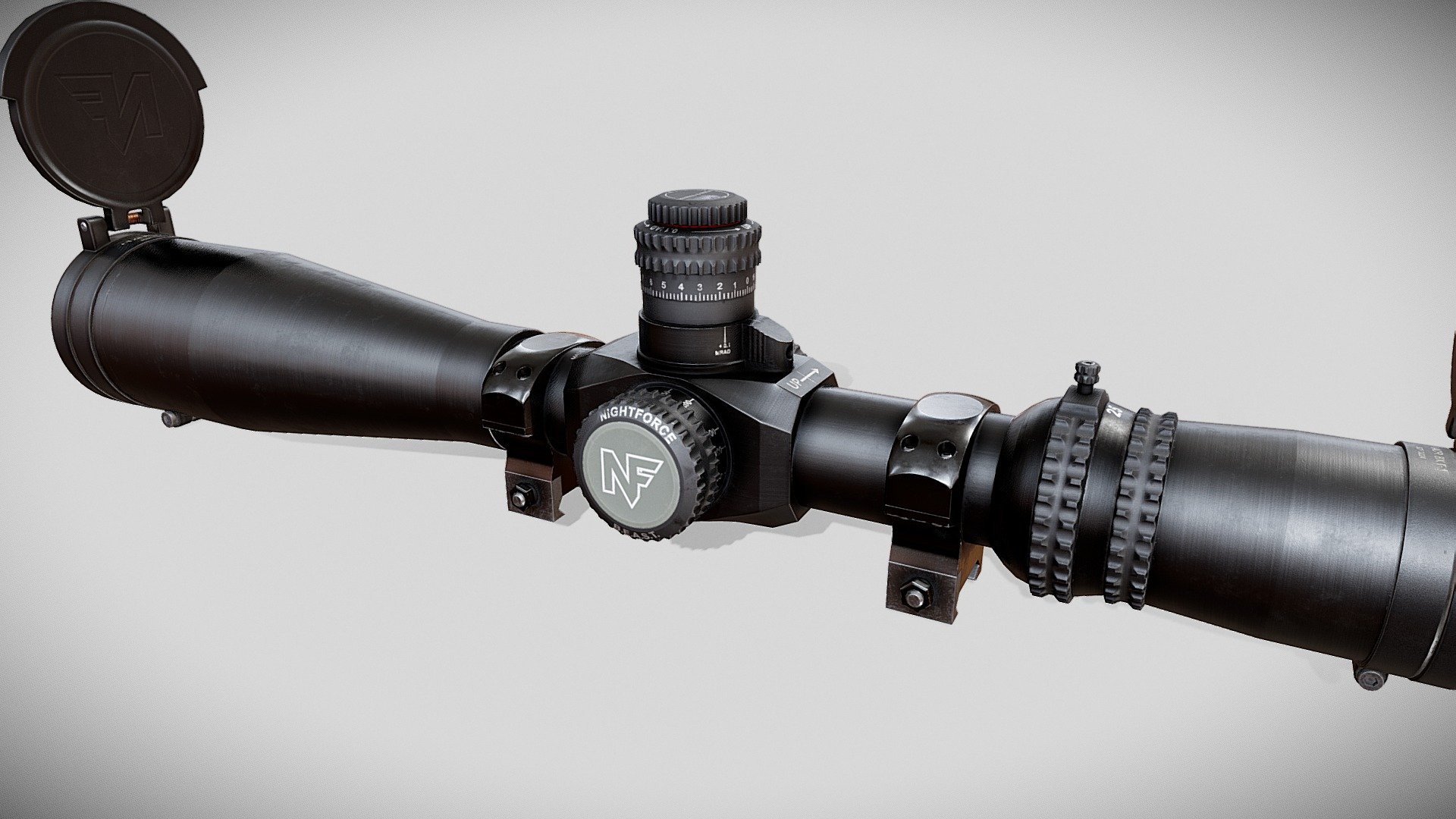 Scope Night force BEAST - 3D model by Blak_Vice (@blak352yt) [676cc10 ...
