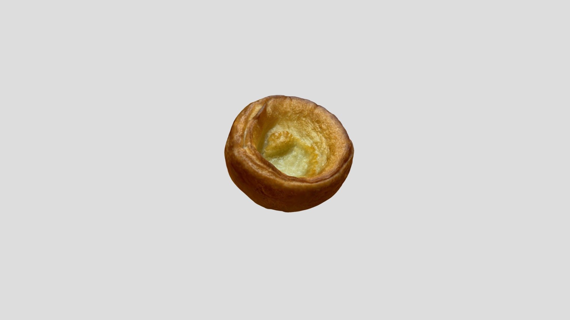Yorkshire pudding. - 3D model by Ethan Lee (@Ethan_Lee) [676d990 ...