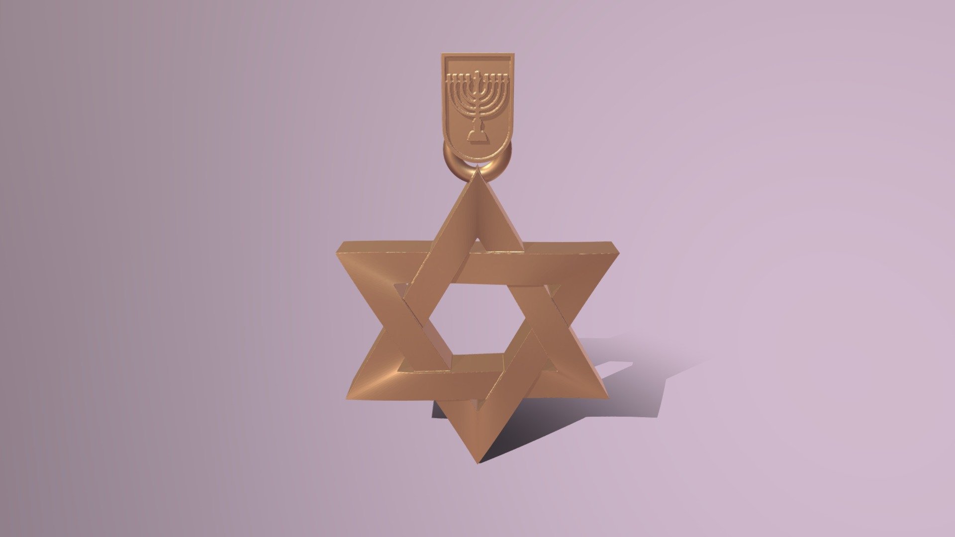 Star_of_David_stl - 3D model by vetryich [676fa8d] - Sketchfab