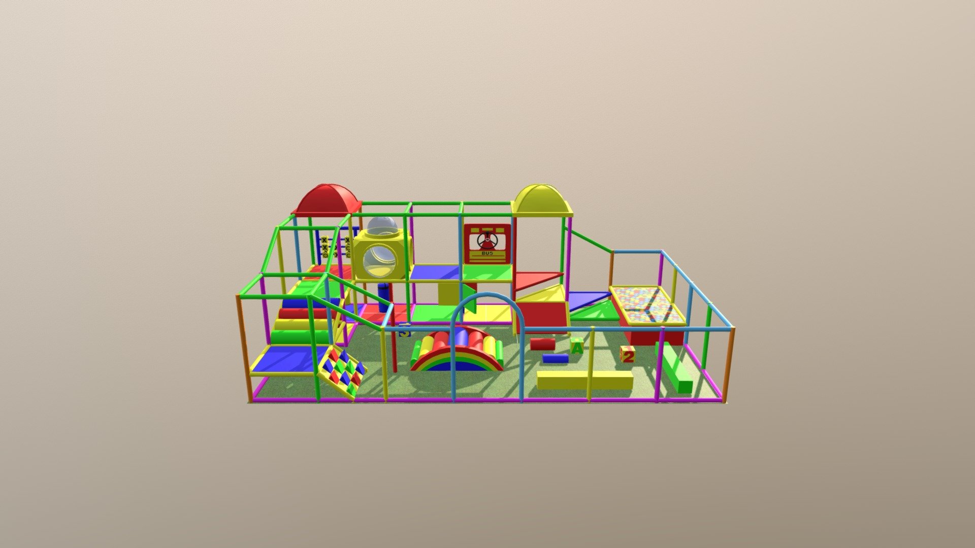 Modelo ETGN-03 - 3D model by Juegos Infantiles Triannon ...