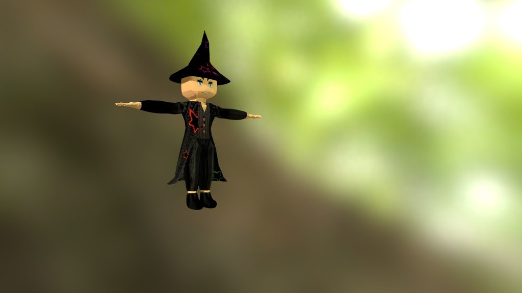 Dark Wizard Running - 3D model by vazelle [6772198] - Sketchfab