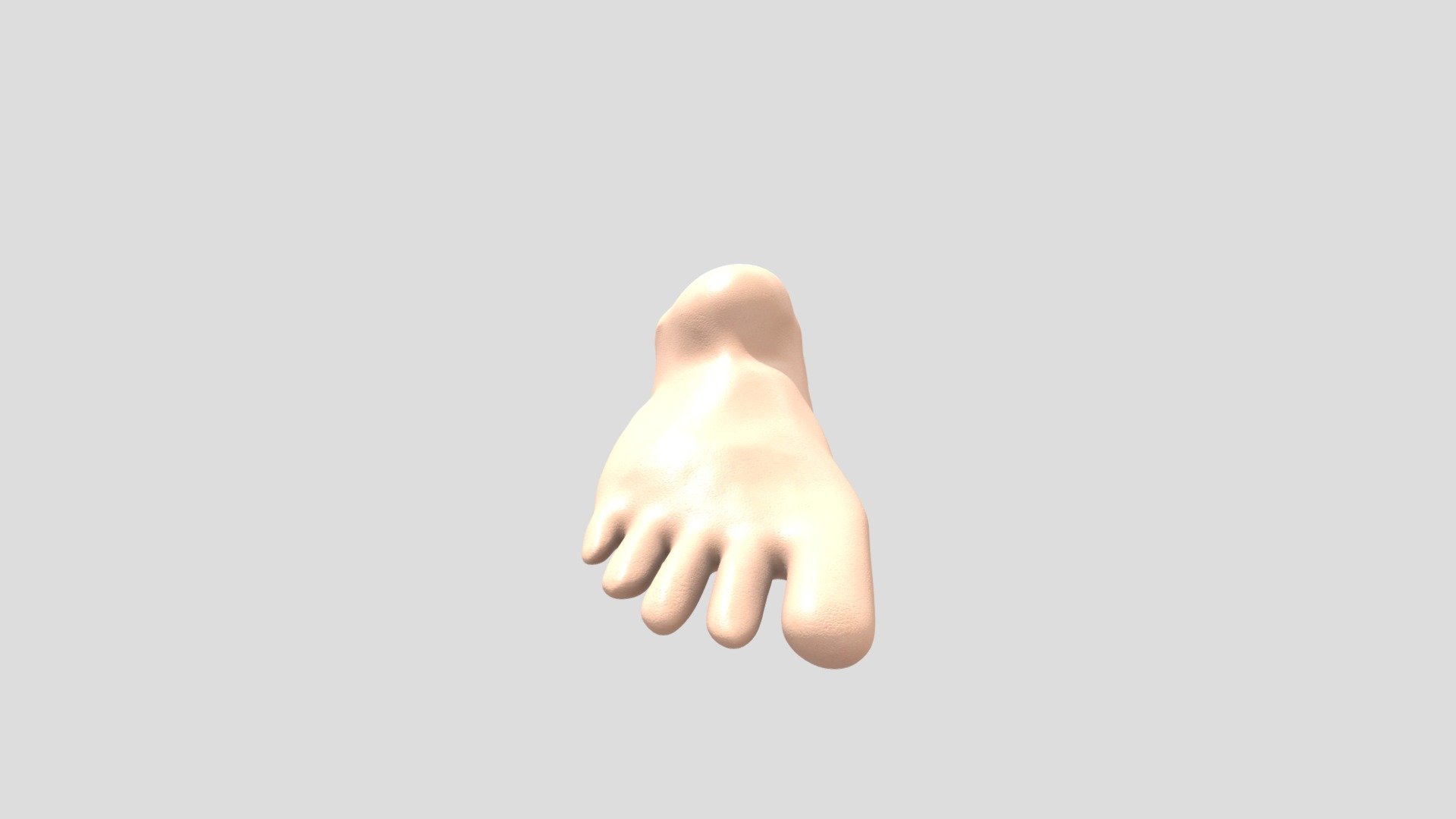 Foot Sculpt - Download Free 3D model by Aidan Vaughan (@lookii ...