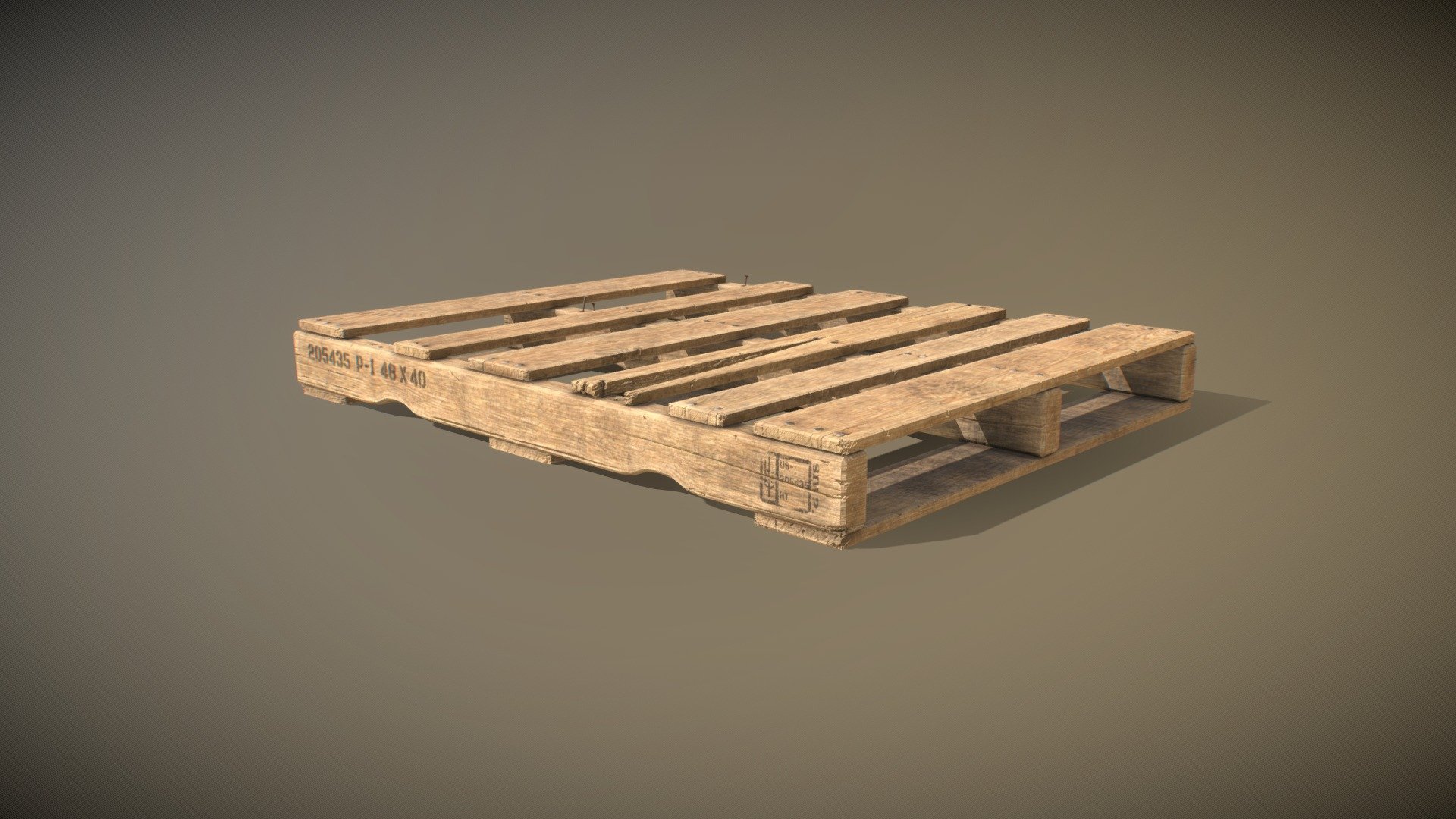 Wood Pallet - 3D model by Arnulfo Perez III (@arnulfo.perez.iii ...