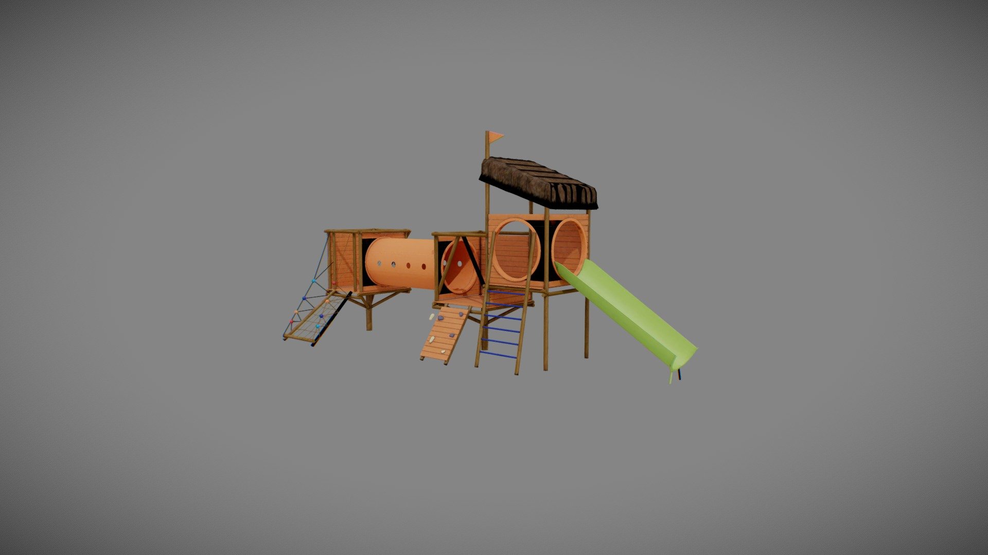 Playground - 3D model by pixeldesigngraf [6772e11] - Sketchfab