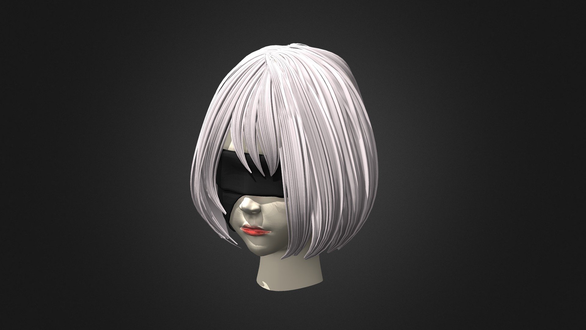2B nier automata - 3D model by deku media (@dekumedia) [67735bb ...