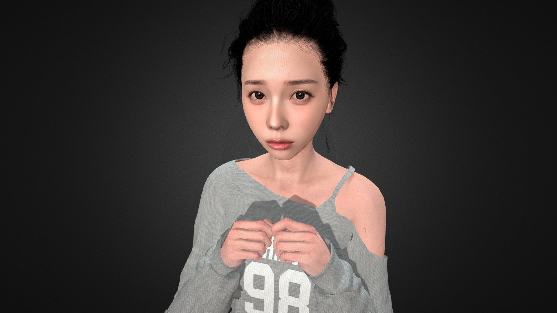 Cute Winter - 3D model by aribb (@RiceBeBe) [6774b82] - Sketchfab