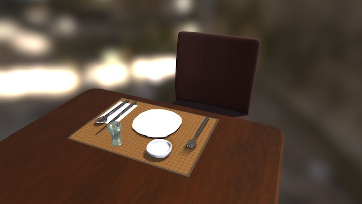 Placemat 3D models - Sketchfab