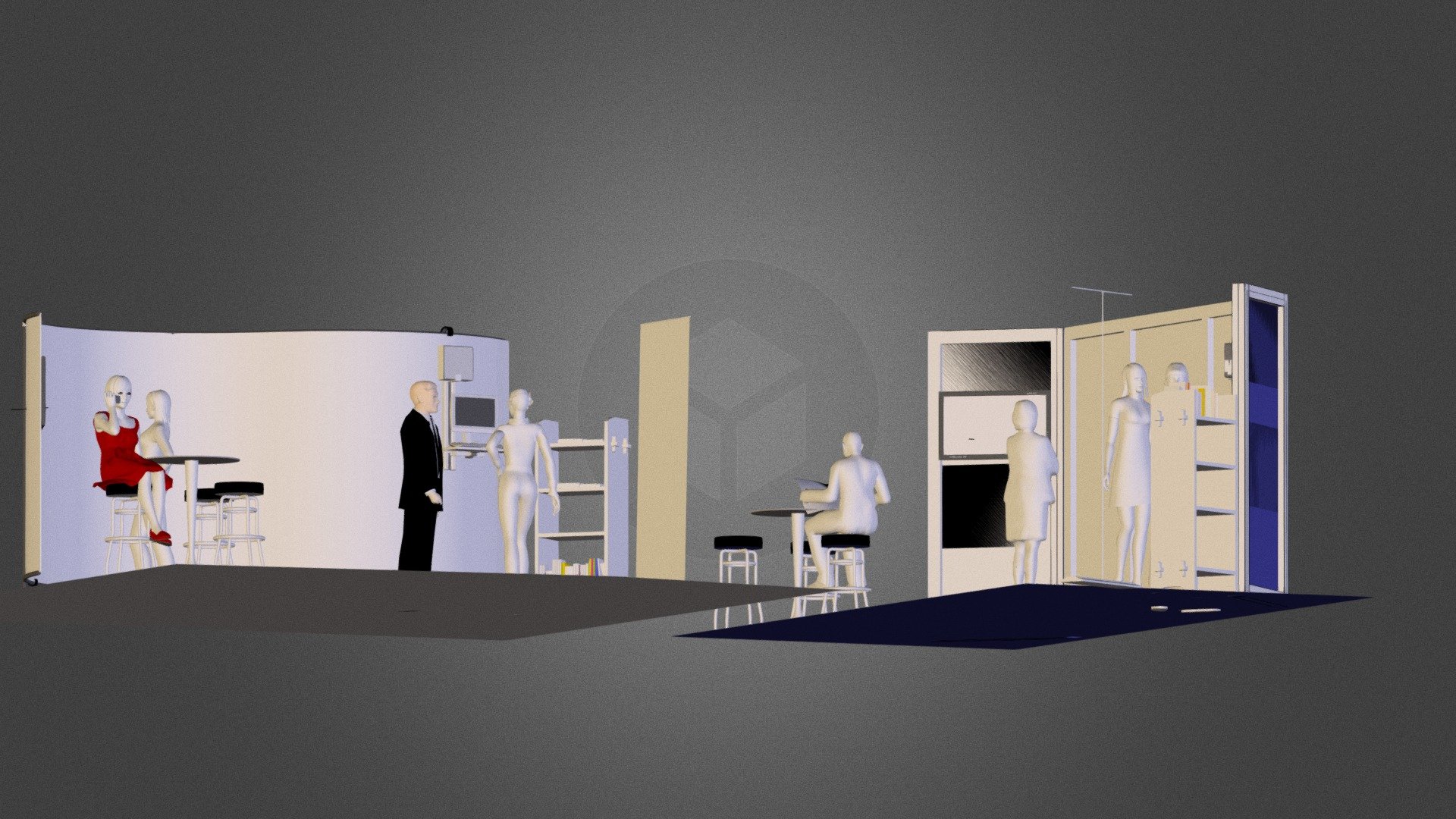 HR Symposium (DAE) file - 3D model by xandra [6777455] - Sketchfab