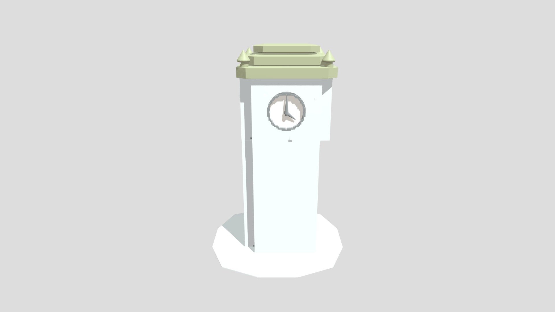 Clock Tower - 3D model by jamesinwicklow [677bf5b] - Sketchfab