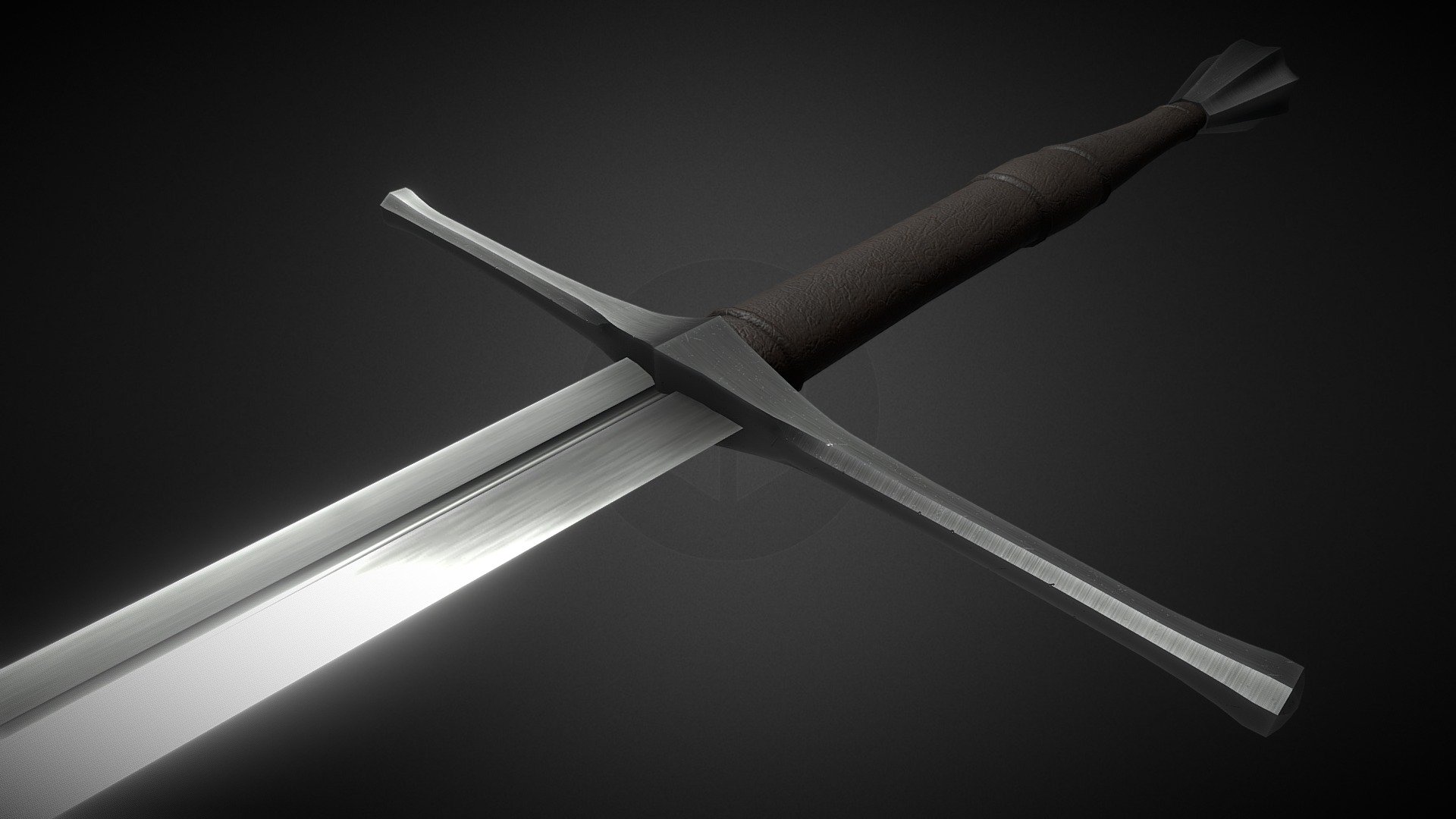 Longsword - 3D model by Arlindo Jacuniak (@arlindojacuniak) [677c90d ...