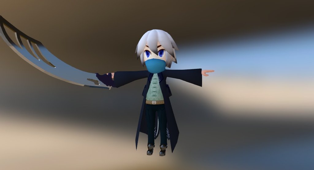 Temporary stylized chibi-like character - Download Free 3D model by ...