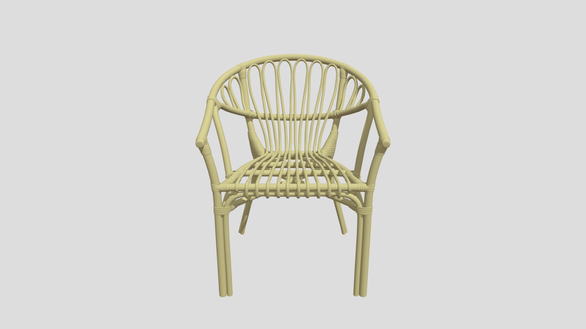 Rattan chairs - 3D model by tapan40 [677d2cc] - Sketchfab