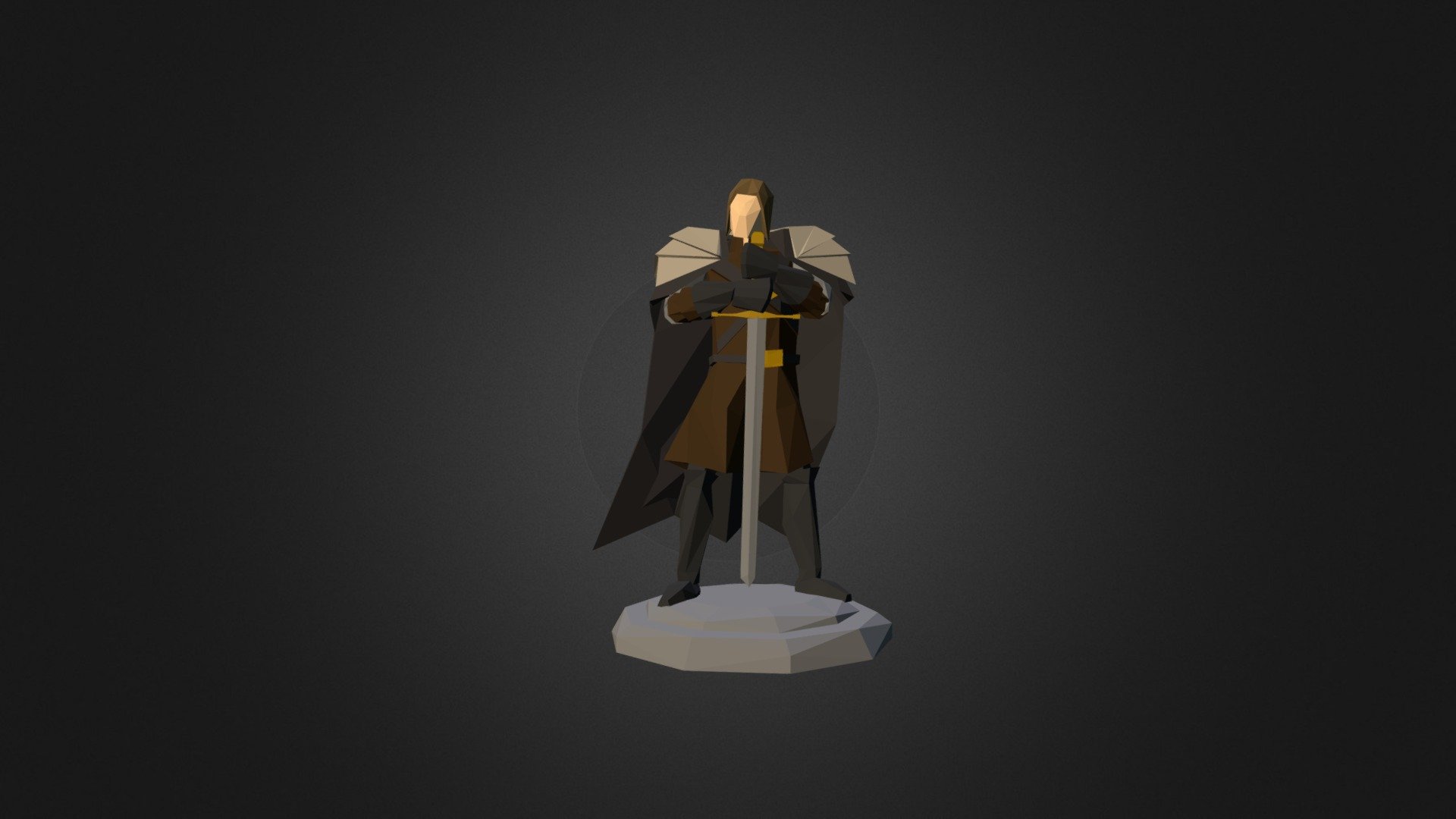 Stark_lowpoly_design - 3D model by VCR (@vancraynest_remy) [677d6f1 ...