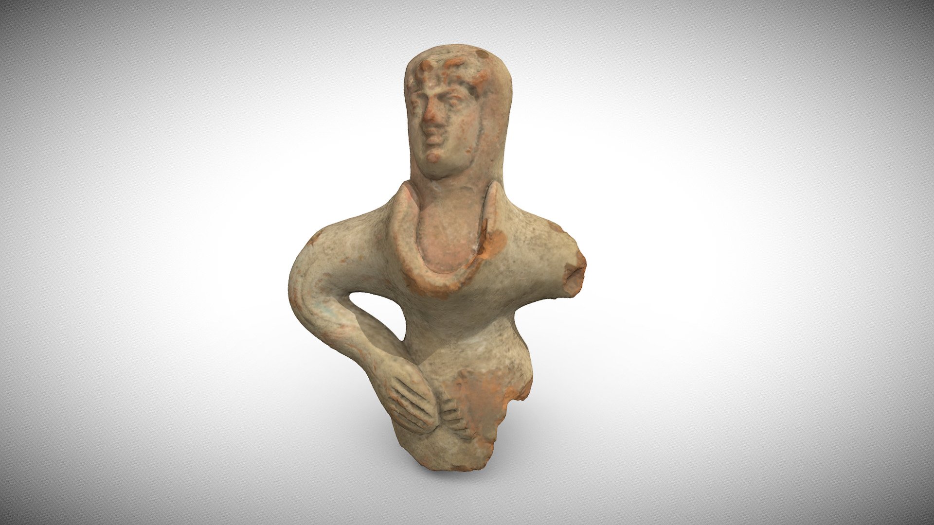 Naishahmo, Pelinappula - Female Figurine, Pawn - 3D model by Turku ...