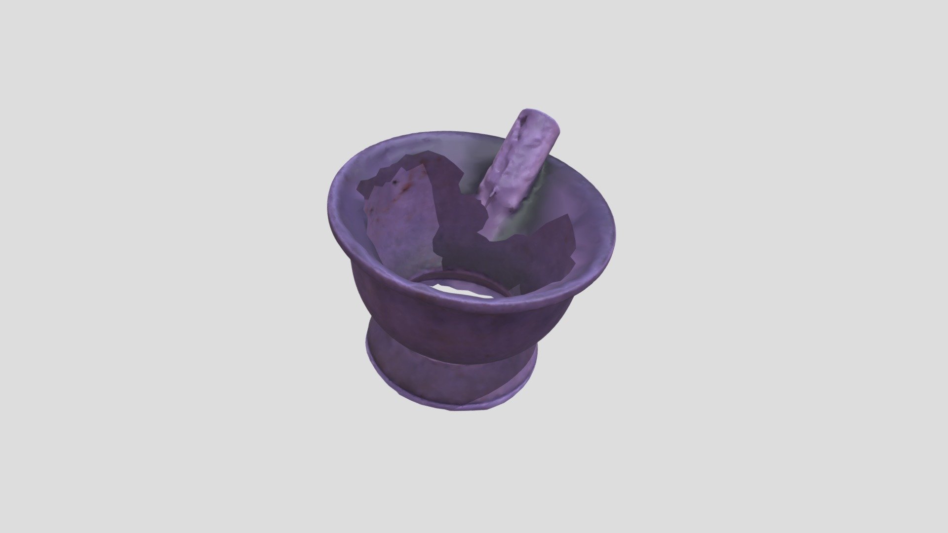Mortar nr 2 - 3D model by tinajaxen [677ec42] - Sketchfab