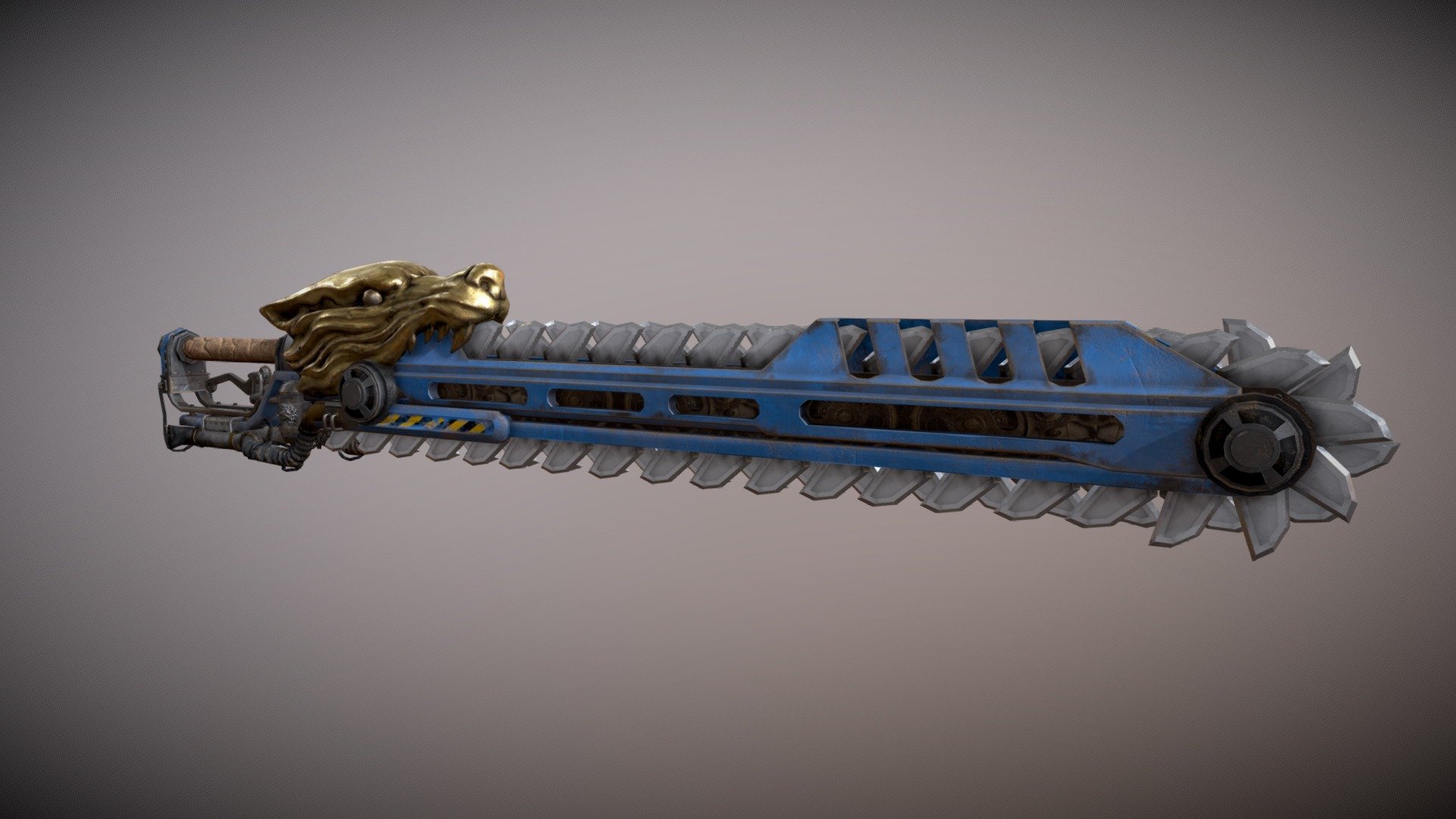 Space Wolves Chainsword - Download Free 3D model by wolchy [677f053 ...