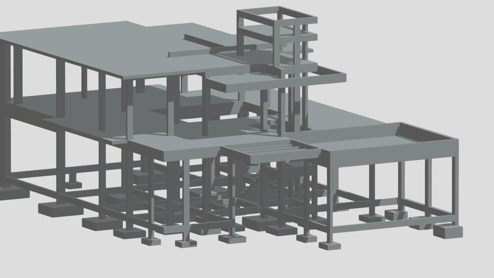 MODELO 3D ESTRUTURAL - 3D model by lucash.ecv [6780c25] - Sketchfab